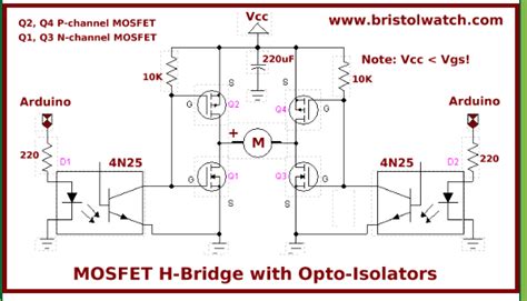 Controllare PONTE H Di MOSFET Con Arduino UNO Rev Generale Arduino Forum