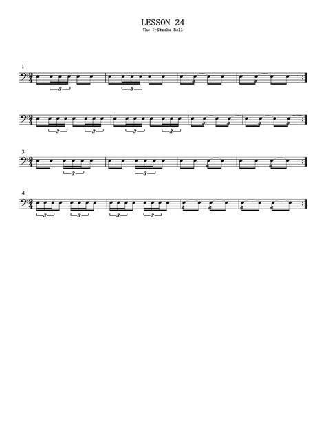24 The 7 Stroke Roll Pdf