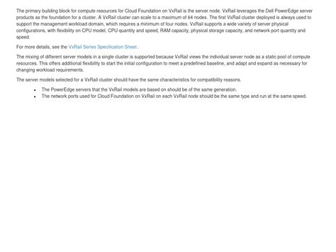 Introduction Planning Guide—vmware Cloud Foundation 5 1 On Vxrail Dell Technologies Info Hub