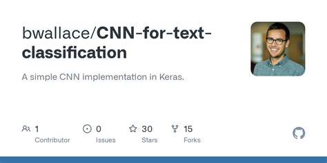 GitHub Bwallace CNN For Text Classification A Simple CNN Implementation In Keras