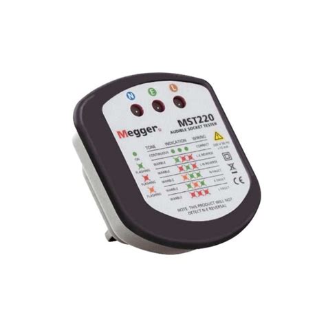 Megger Mst220 Audible Socket Tester Testermans