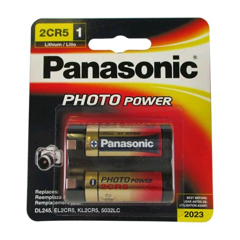 Panasonic Battery Photo Lithium V J Harries Ltd