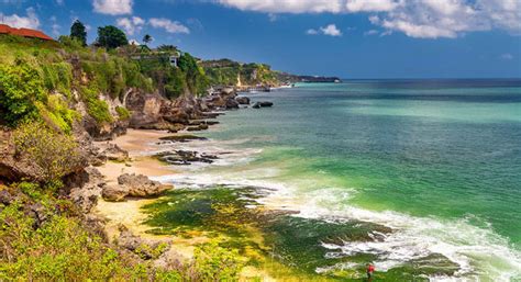 Beaches Indonesia Summer Bali Beautiful Beach With Yellow Sand In Nusa