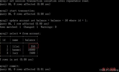 Mysql事务andand隔离级别andand事务优化mysq Server 短路优化 Rr隔离级别 Csdn博客
