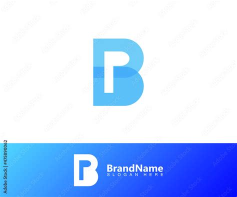 BP Letter Logo Template Design A Combination Of The Letters B And P Into One Unique And Simple
