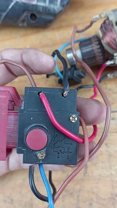 Como Conectar Un Interruptor De Taladro Skil Taladro Percutor