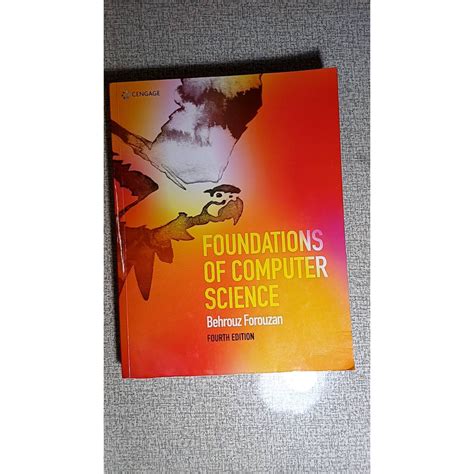 【計算機概論】foundations Of Computer Science 4e Behrouz Forouzan 蝦皮購物