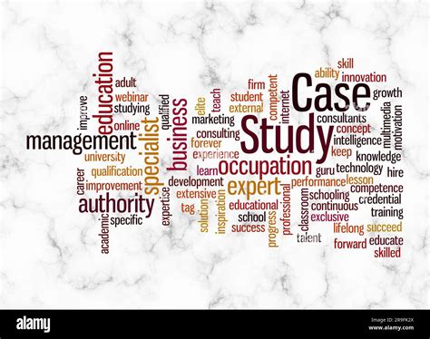 Word Cloud With CASE STUDY Concept Create With Text Only Stock Photo Alamy