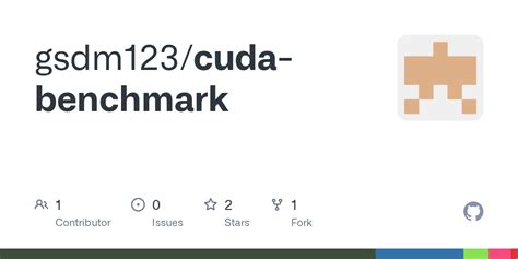 Github Gsdm123cuda Benchmark