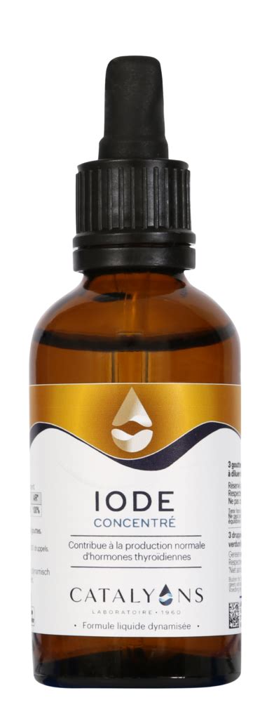 Iode Concentré Laboratoire Catalyons