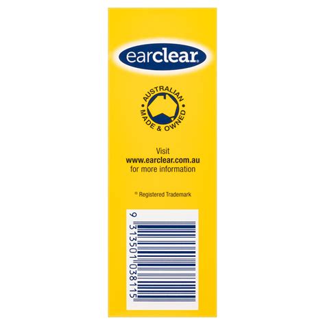 Earclear Ear Drops For Swimmers Ear 40ml