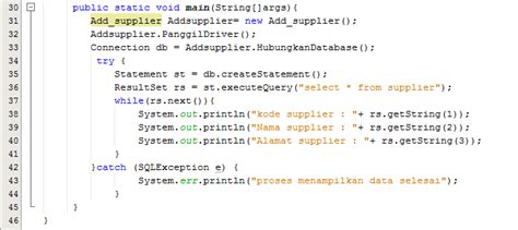 Pemrograman Database Mysql Dengan Java 2 Coding