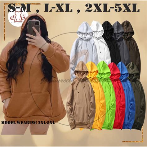 Plus Size Hoodies With Pocket Oversized Jacket Hoody S M L Xl 2xl