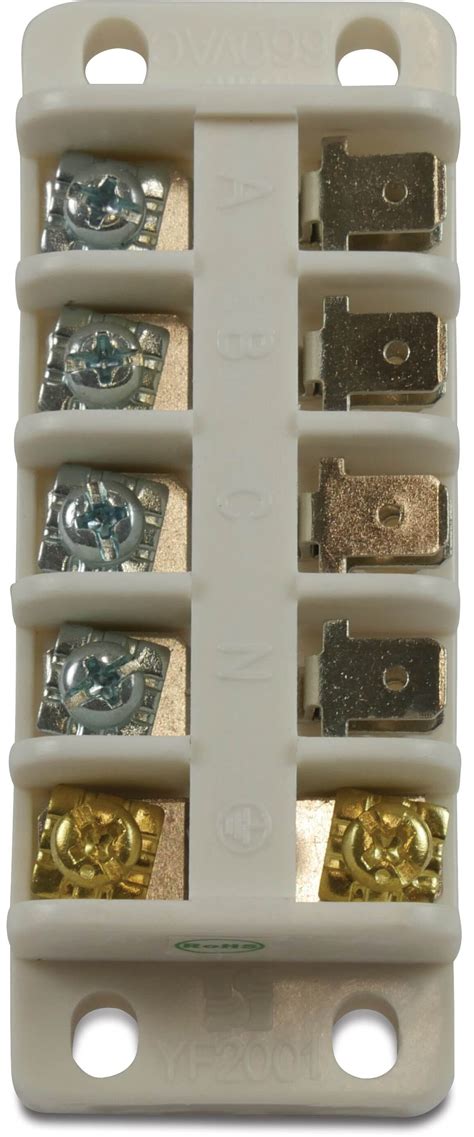 Terminal Block 220 240 Volt 32 Amp 16mm²