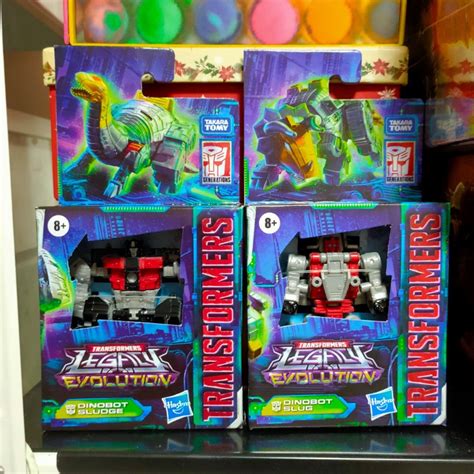 Transformers Legacy Evolution Dinobots Slug Sludge New Hobbies And Toys Toys And Games On Carousell