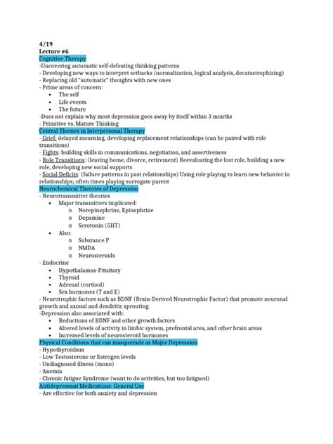 psy 103 lecture 6 notes ucsb pdf