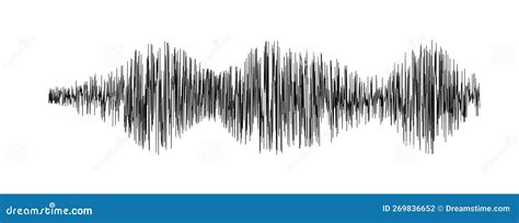 Seismogram Or Lie Detector Graph Earthquake Episode Earth Ground Motion Sound Or Pulse Record