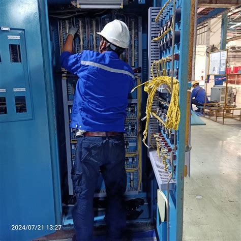 Installation New Tr Power Rectifier 26 Sets Thairobotics Plating Machine Rectifier Sanrex