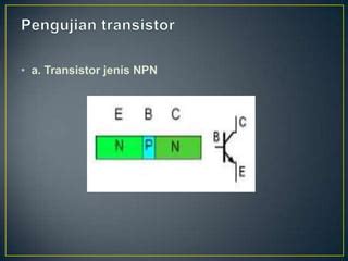 Teknik Pengukuran Transistor Ea PPTX