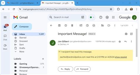 How To Tell If Someone Has Read Your Email On Gmail