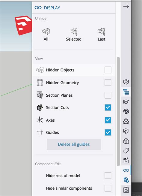 Can No Longer Showhide Components Like Before In Web Version