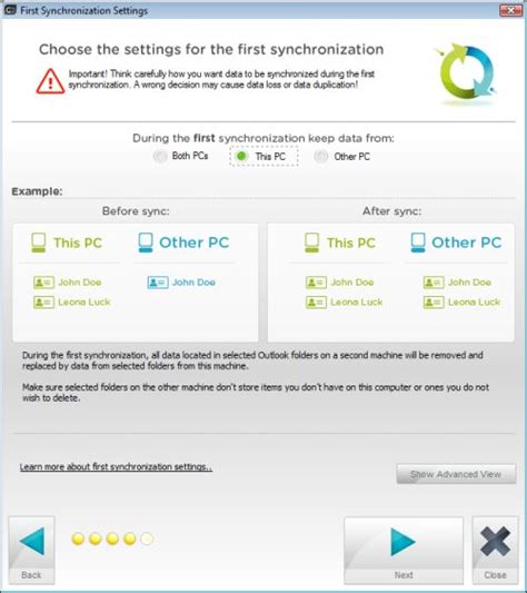 CodeTwo Outlook Sync Preparing PCs For The Initial Sync