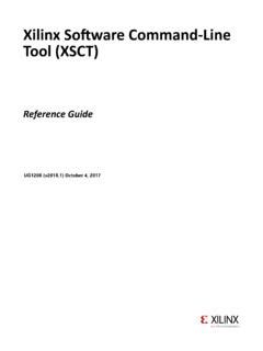 Xilinx Software Command Line Tool XSCT Xilinx Software Command Line Tool Xsct Pdf PDF PRO