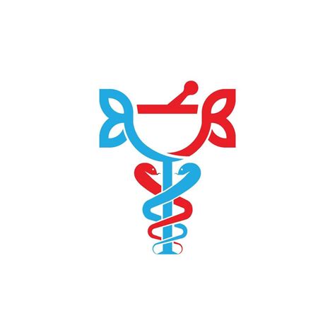 A Medical Symbol With A Red And Blue Color Scheme 65575866 Vector Art
