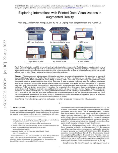 exploring interactions with printed data visualizations in augmented