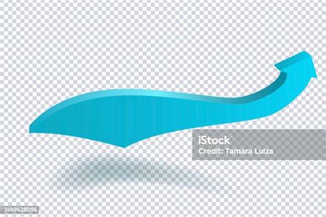 성장하는 비즈니스 투명에 3d 파란색 화살표 3차원 형태에 대한 스톡 벡터 아트 및 기타 이미지 3차원 형태 가격 개념 Istock