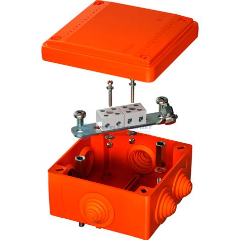 Коробка пластиковая FS с кабельными вводами и клеммниками IP55 ...