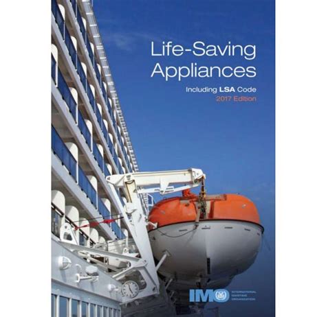 Life Saving Appliances Including Lsa Code International Admiralty Charts Agent Ew Liner