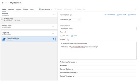 Add Tag To Your Build And Use It In Release Pipeline In Azure DevOps Blog Piotr Grabski