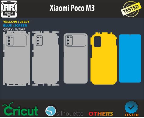Xiaomi Poco M Skin Vector Template Vector ARMOBILESKIN