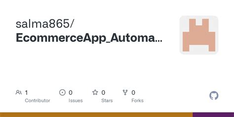 Github Salma865ecommerceappautomationtesting