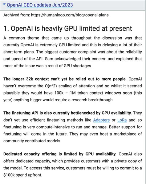 Sam Altmans Blogpost Taken Down By Openai Now Archived R Chatgpt