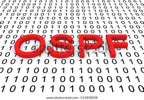 Ospf Form Binary Code 3d Illustration Stock Illustration 511838038 Shutterstock
