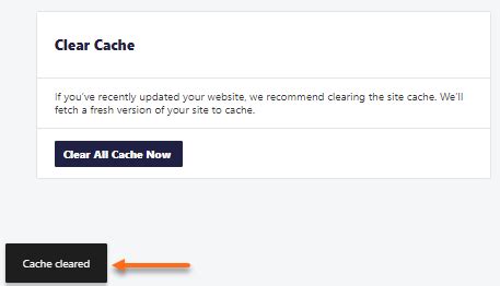 Caching And Clearing Cache With The HostGator Plugin