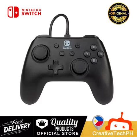 NSW WIRED CONTROLLER BLACK MATTE F NSW WIRED CONTROLLER BLACK MATTE UN For Nintendo Switch