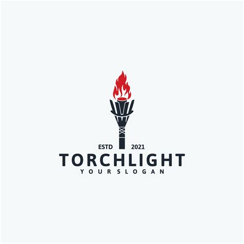 Torch Logo Reference Logo For Company 10834169 Vector Art At Vecteezy