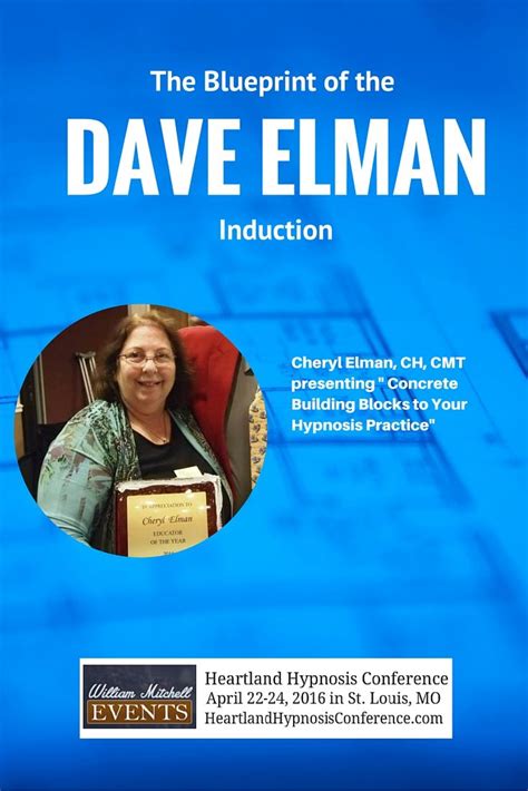 The Blueprint Of The Dave Elman Induction Concrete Building Blocks To