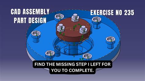 Cad Assembly Design Exercise 235 Catia V5 Tutorial Exercise I Part