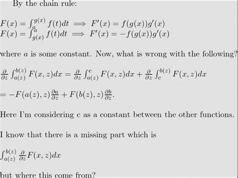 General Leibniz Integral Rule R Askmath