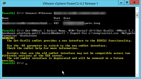 VSphere Get ESX Server Serial Numbers Virtual Graveyard