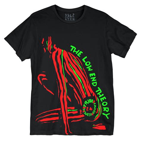 A Tribe Called Quest Low End Unisex Tee Black The Giant Peach