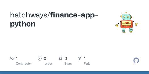 Github Hatchways Finance App Python