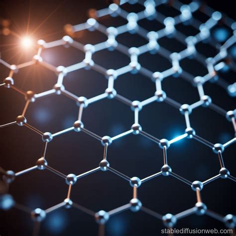 Quantum Electrons In Graphene Lattice Stable Diffusion Online