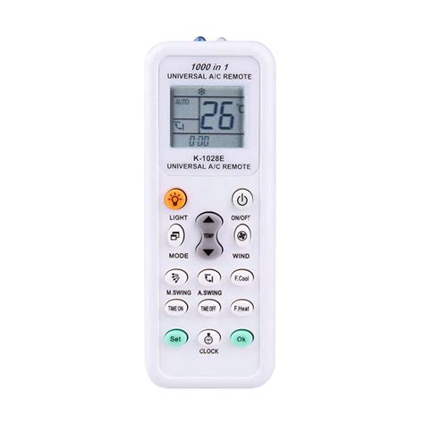 Universal AC Remote- Digital LED 1000-in-1 (Suitable for most Air ...