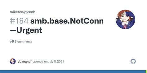 Smb Base NotConnectedError Urgent Issue Miketeo Pysmb GitHub