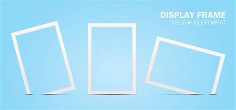 Horizontal Frame Mockup Vector Art Icons And Graphics For Free Download